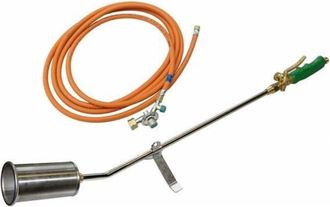 GRN Organics Gr&uuml;n Aufschwei&szlig; + AbflammbrenGarnitur mit Schlauch