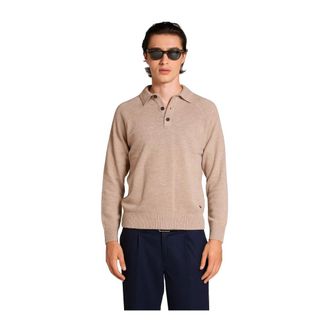 IMPURE Impure - Pull Col Polo Colin - Homme - Tops - Beige - Taille: XL