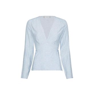 Tommy Hilfiger Damen, Blusen & Hemden, Blau, MGr&ouml;&szlig;e