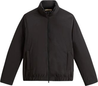 Woolrich Homme, Vestes, Noir, Taille: S Cloud Lewis Bomber