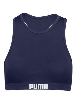 Puma Damen High Nck T Badebekleidung, Navy, XL EU