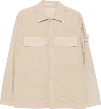Stone Island Herren, Jacken, Beige, LGr&ouml;&szlig;e