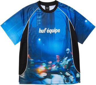 HUF Huf, Homme, Sport, Multicolore, Taille: M Motion Soccer Jersey