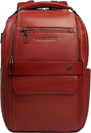 Piquadro Homme, Sacs, Rouge, Taille: ONE Size Sac &agrave; dos pour ordinateur portable personnalisable 13