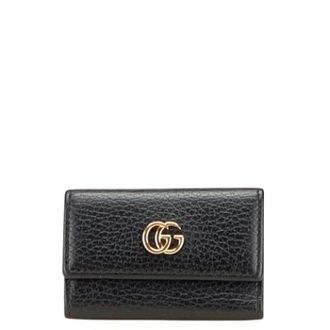 Gucci Pre-owned Cuir porte-cls - Femme - Pre-owned - Noir - Taille: ONE Size