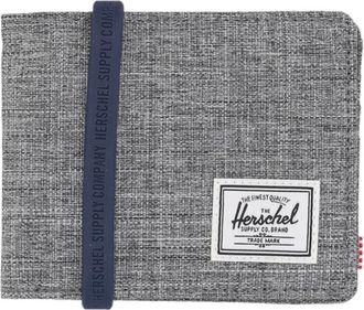 Herschel Raven Crosshatch Buchbrieftasche mit Rfid - - Accessories - unisex - Grau - ONE SIZE