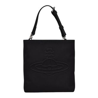 Vivienne Westwood Tracolla Nylon Square - - Bags - Herren - Schwarzk - ONE SIZE