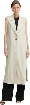 A|X Armani Exchange &Auml;rmelloser Trenchcoat - - Coats - Damen - Beige - S