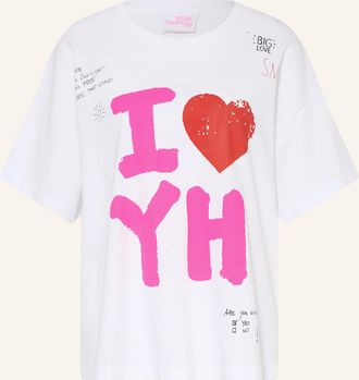 Yippie Hippie Yippie Hippie T-Shirt weiss