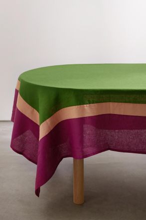 La DoubleJ Nappe En Lin Imprim&eacute; - Multicolore