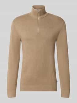Premium by Jack & Jones Slim Fit Pullover aus reiner Baumwolle Modell MILANO