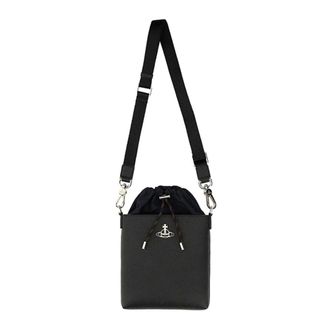 Vivienne Westwood Femme, Sacs, Noir, Taille: ONE Size Portafoglio