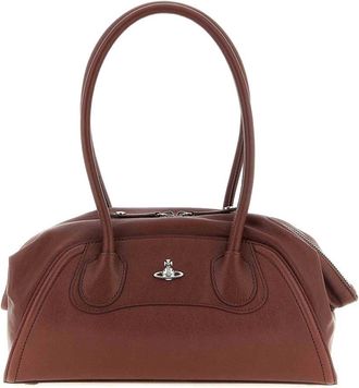 Vivienne Westwood Sac Port&eacute; &Eacute;paule - Marron