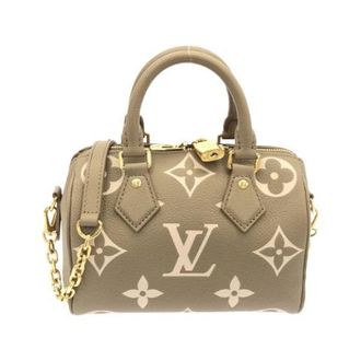 Louis Vuitton Pre-owned Speedy Bandouliere Monogram Empreinte Boston Bag - - Pre-owned - Damen - Beige - ONE SIZE