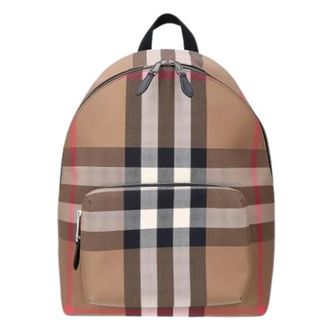 Burberry Pre-owned Vintage Backpack - Homme - Pre-owned - Beige - Taille: ONE Size