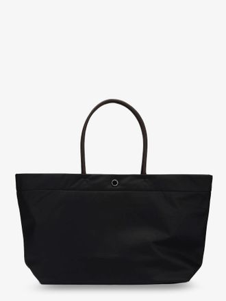 Tory Burch Womens Nylon Shoulder Bag With Front Logo Black