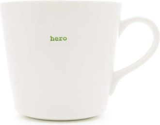 Keith Brymer Jones Word Range - Keramiktasse - großer Eimer - in Geschenkbox - Held - 500 ml