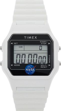 Timex Uhr Timex Main Street Classic TW2Y13500 Wei&szlig;