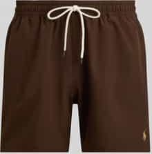 Ralph Lauren Badehose mit Logo-Stitching