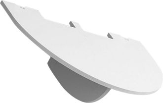 DOITOOL Wandmontiertes Router Regal und Projektorhalterung Stabiles Wandregal mit Glatter Oberfläche Einfache Installation mit Schrauben oder Kleber Sicherer 