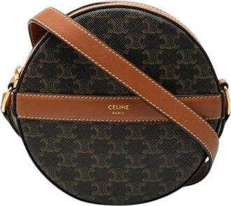 Celine Sac bandouli&egrave;re vintage doccasion - Femme - Pre-owned - Brun - Taille: ONE Size
