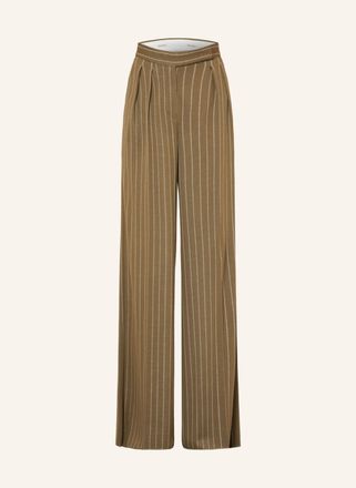 Max Mara Marlenehose Rio Aus Jersey gruen