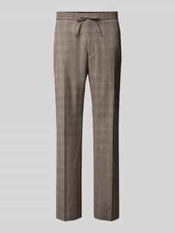 Tiger Of Sweden Straight Fit Stoffhose mit B&uuml;gelfalten Modell Cove