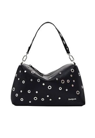Desigual Rebel Bergamo Shoulder Bag Black