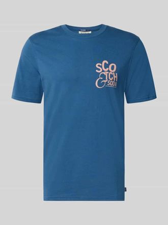 Scotch & Soda Regular Fit T-Shirt mit Logo-Print