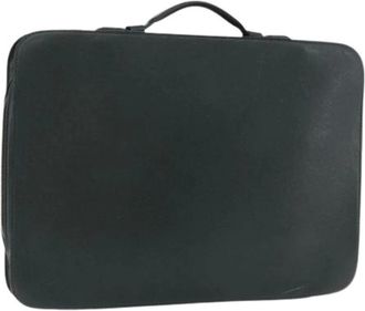 Louis Vuitton Pre-owned Taiga Leather Briefcase - Femme - Pre-owned - Noir - Taille: ONE Size
