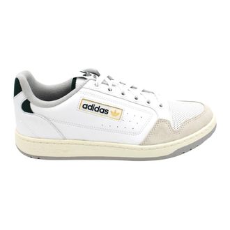 adidas Leder-Sneaker mit Wildleder-Eins&auml;tzen - - Sport - Herren - Wei&szlig; - 42 EU