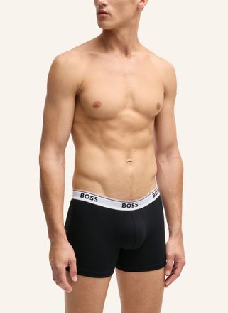 HUGO BOSS 3er-Pack Boxershorts Power schwarz