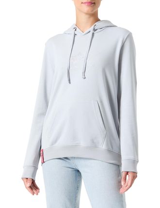 Alpha Industries New Basic G Hoodie f&uuml;r Damen Pastel Grey