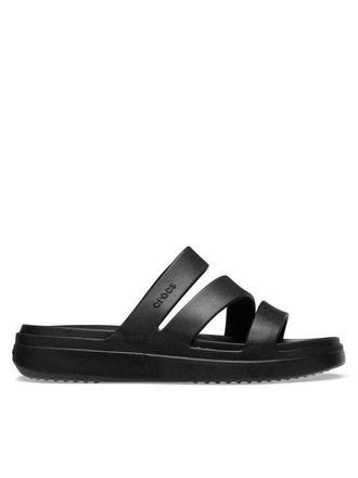 Crocs Pantoletten Getaway Strappy Sandal W 209587 Schwarz