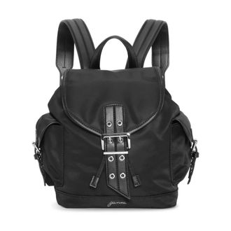 Ganni Schwarzer Rucksack mit Kordelzug - - Bags - Damen - Schwarzk - ONE SIZE