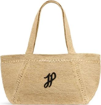 Patou Shopper & Totes - Beige Woven Tote Bag - Gr. unisize - in Braun - f&uuml;r Damen