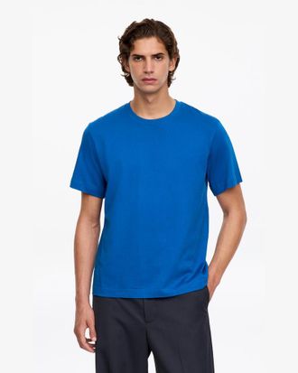 Arket Lockeres T-Shirt 220 GSM -Blau