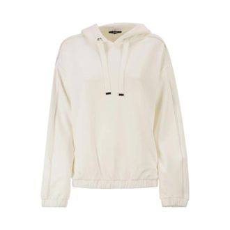 Fay Jersey-Sweatshirt mit Kapuze und Kordelzug - - Sweatshirts & Hoodies - Damen - Wei&szlig; - L