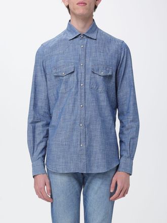 Eleventy Chemise Homme couleur Bleu