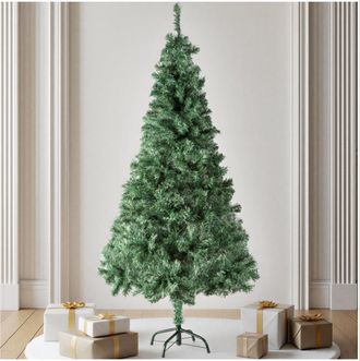 TecTake Christbaum realistischer und naturgetreuer Weihnachtsbaum k&uuml;nstlich, Tannenbaum, Deko, Christmas Tree - Kunstbaum mit St&auml;nder - 180 cm, 533 Spitzen gr