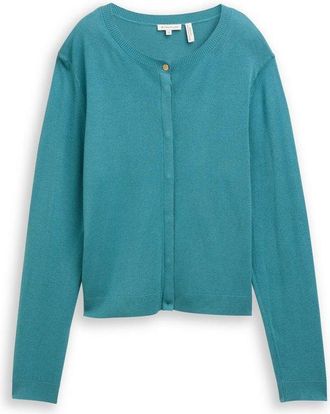 Tom Tailor Cardigan Pullover & Strickjacken Cardigan mit verdeckter Knopfleiste