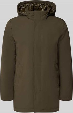 Geox Parka mit Kapuze und Eingrifftaschen