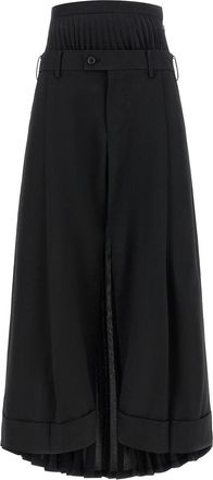 Junya Watanabe Pantalons D&eacute;contract&eacute;s - Noir
