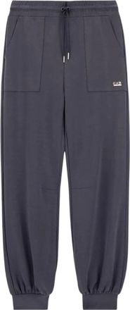 Emporio Armani Emporio Armani Ea7, Femme, Pantalons, Gris, Taille: 44 FR Pantalons de surv&ecirc;tement
