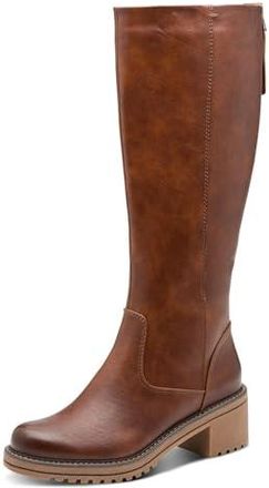 Marco Tozzi Marco Tozzi Bottines tendance pour femme 2-25604-45 - Cognac - Taille 37 EU, cognac, 37 EU