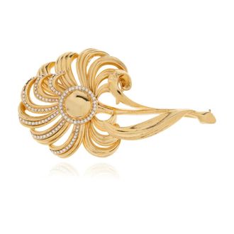 Dolce & Gabbana Homme, Accessoires, Jaune, Taille: ONE Size Broche en laiton