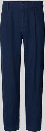 Mc Neal Tapered Fit Leinenhose mit Eingrifftaschen