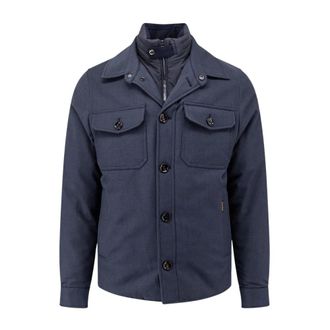 Moorer Veste l&eacute;g&egrave;re - Homme - Vestes - Bleu - Taille: M