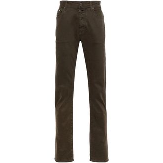 Jacob Cohen Braune Jeans Weites Saum Herrenbekleidung - - Jeans - Herren - Braun - W29