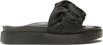 INUIKII Pantoletten Fjord Flower 70104-126 Schwarz